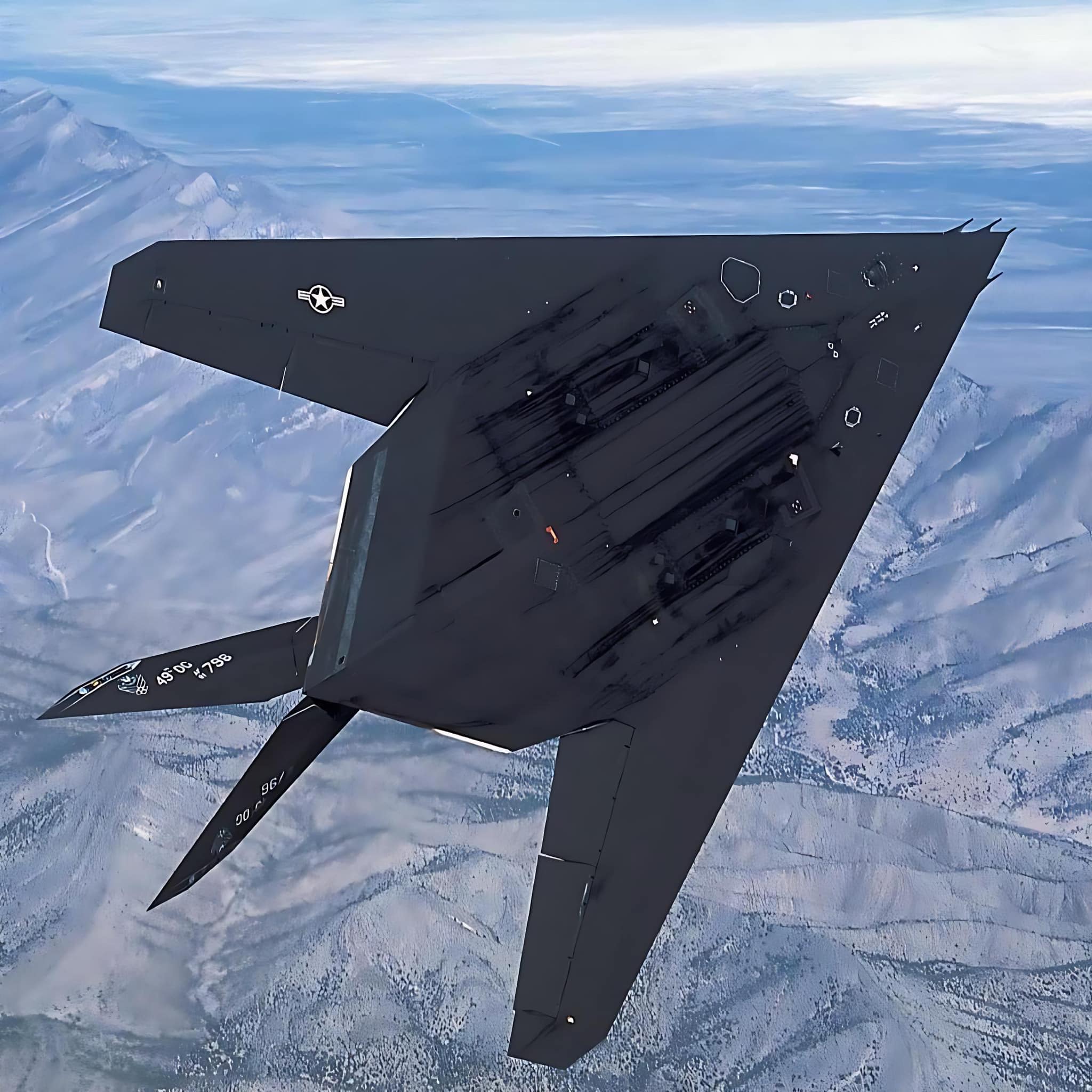 Skunk Works ,Stealth Camouflage1965-Present - Gmodel Art